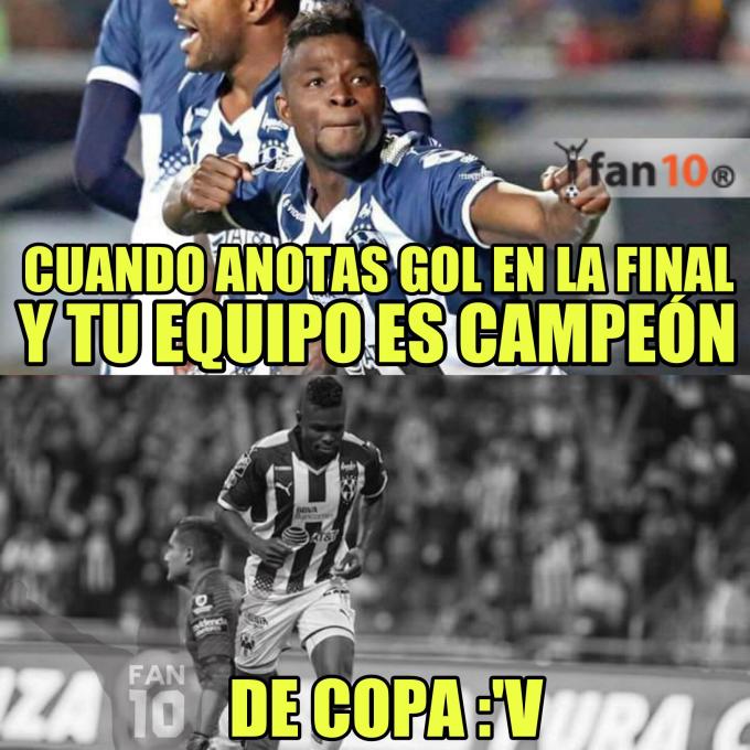 Los memes no perdonaron a Rayados y su Copa