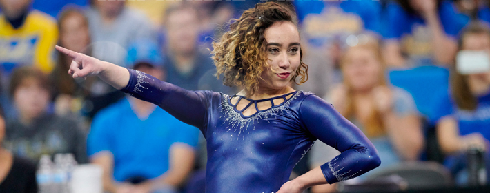 Katelyn Ohashi y una nueva rutina perfecta | ESTO en línea