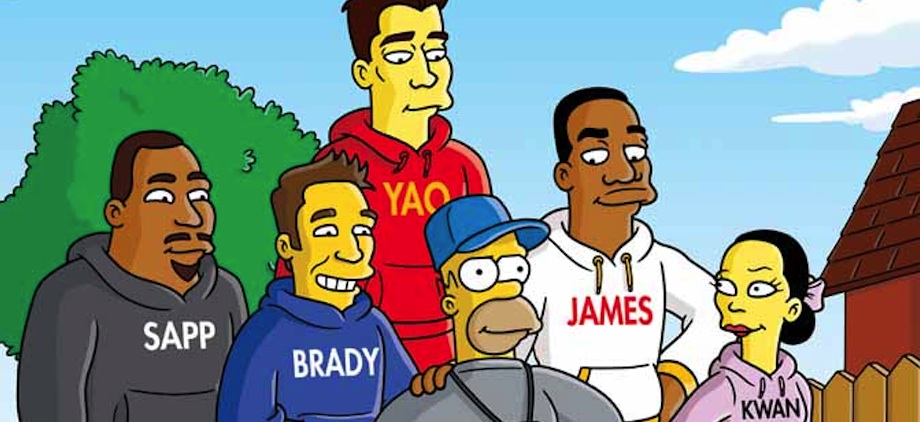 Los grandes deportistas que aparecieron en Los Simpson
