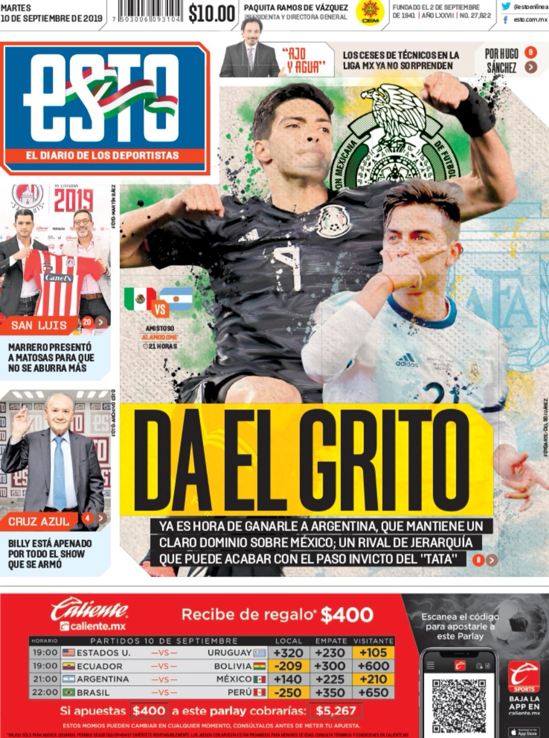 ESTO 10 de septiembre 2019 | ESTO en línea