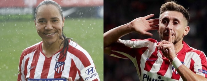 Charlyn Corral y Héctor Herrera, héroes del Atlético | ESTO en línea