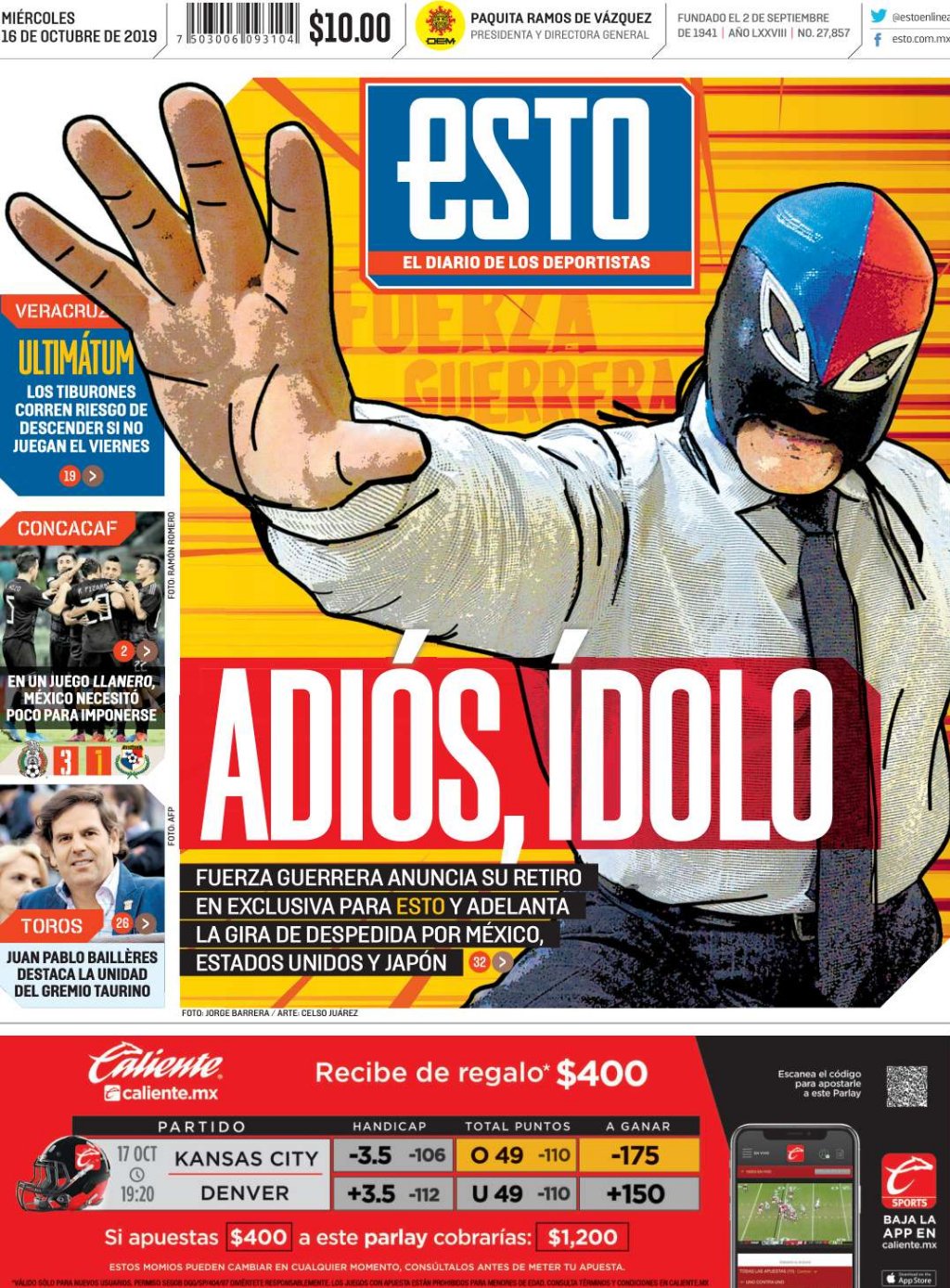 ESTO 16 de octubre 2019 | ESTO en línea