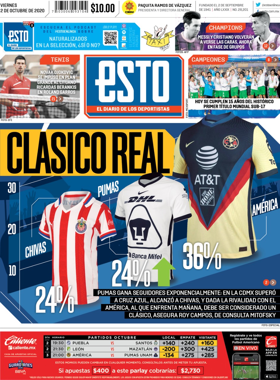 ESTO 2 octubre 2020 | ESTO en línea