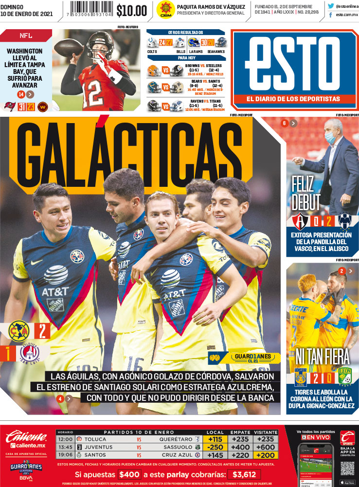 ESTO 10 de enero de 2021 | ESTO en línea