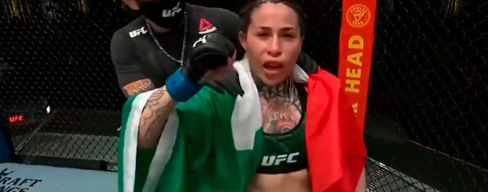 Video: Montserrat ‘Conejo’ Ruiz debuta en UFC con una impresionante ...