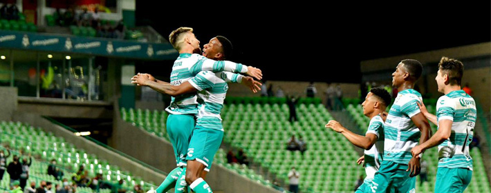 Santos vence a Necaxa en el regreso de la afición al TSM | ESTO en línea