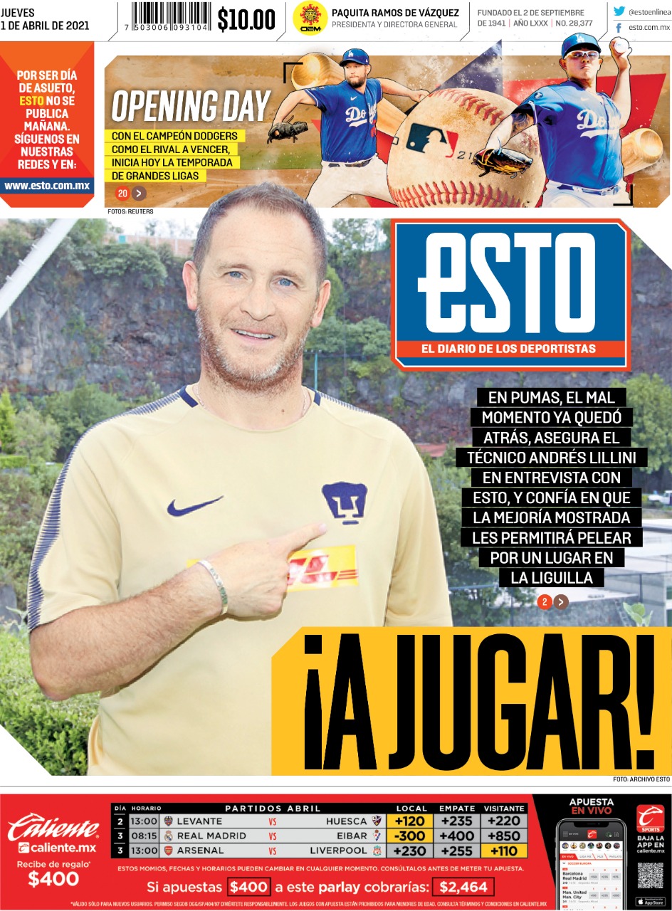 ESTO 1 de abril 2021 | ESTO en línea