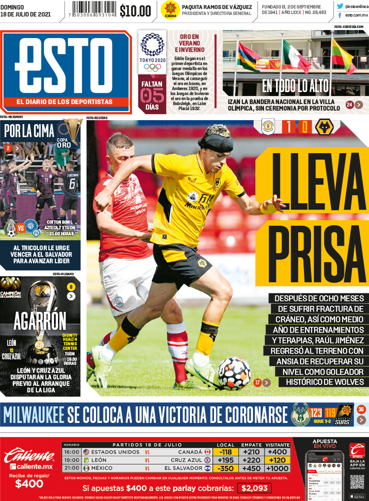 ESTO 18 julio 2021 | ESTO en línea