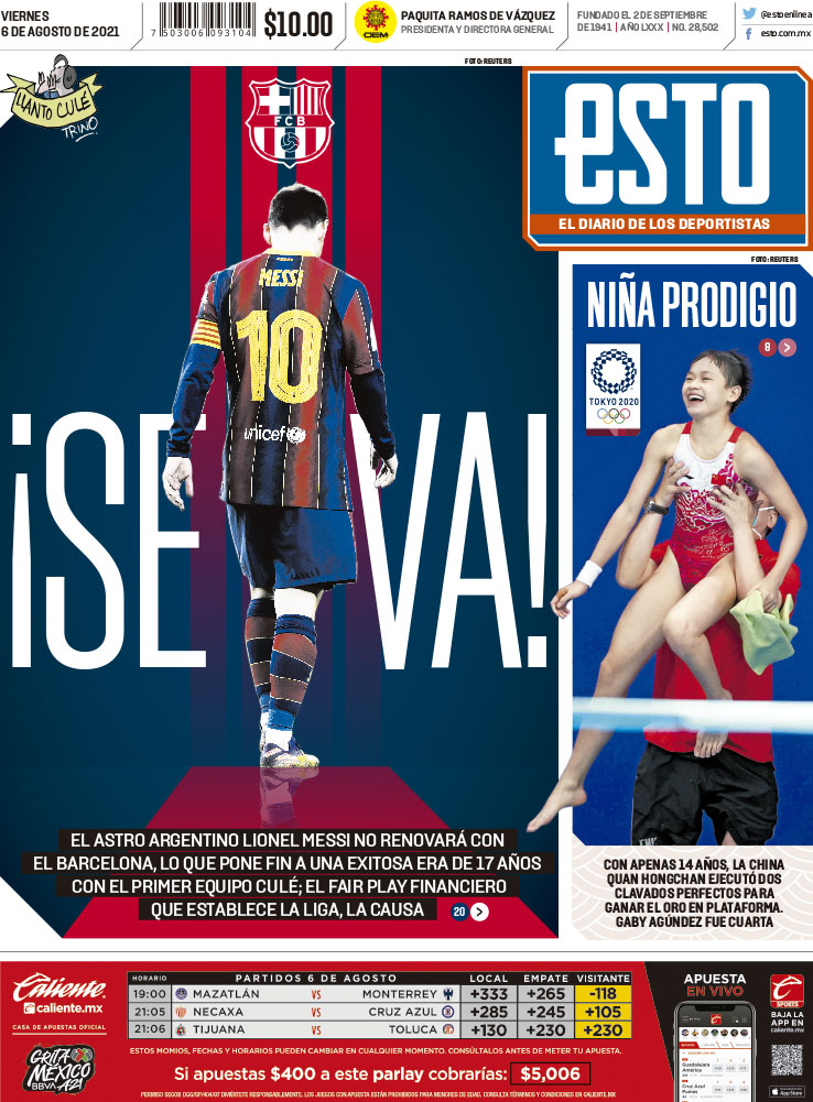 ESTO 6 agosto 2021 | ESTO en línea