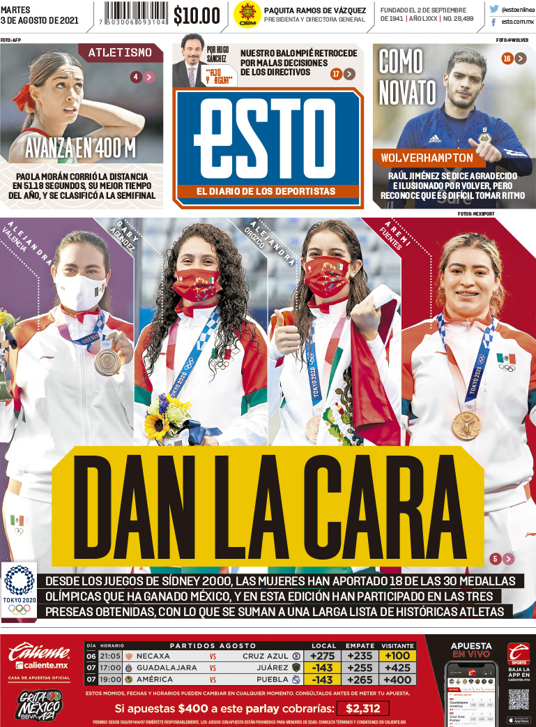 ESTO 3 DE AGOSTO 2021 | ESTO en línea