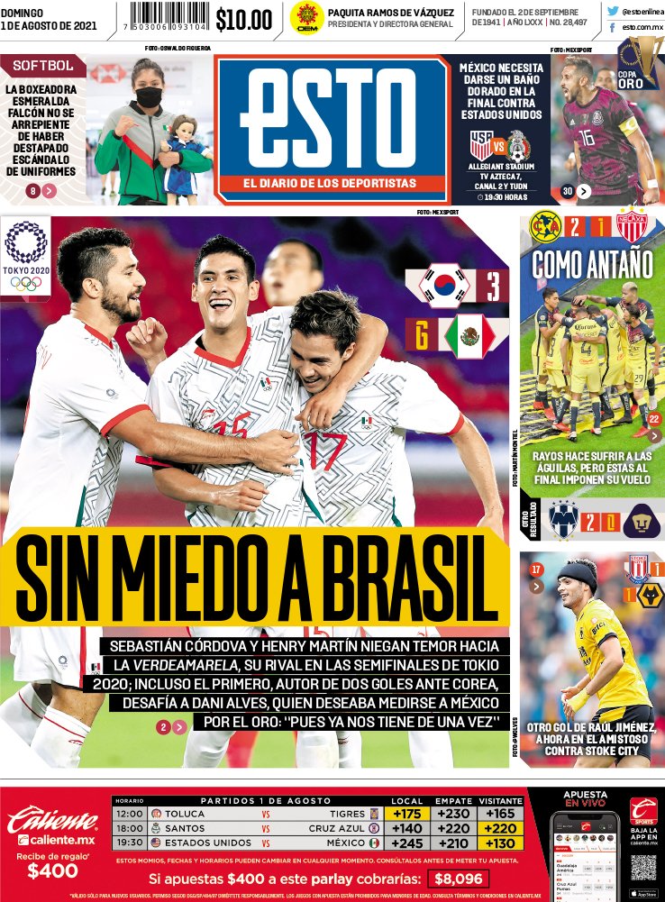 ESTO 1 de agosto de 2021 | ESTO en línea