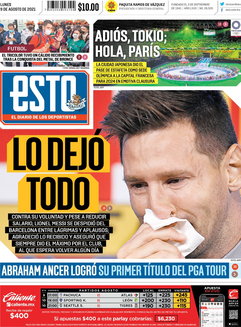 ESTO 9 DE AGOSTO DE 2021 | ESTO en línea