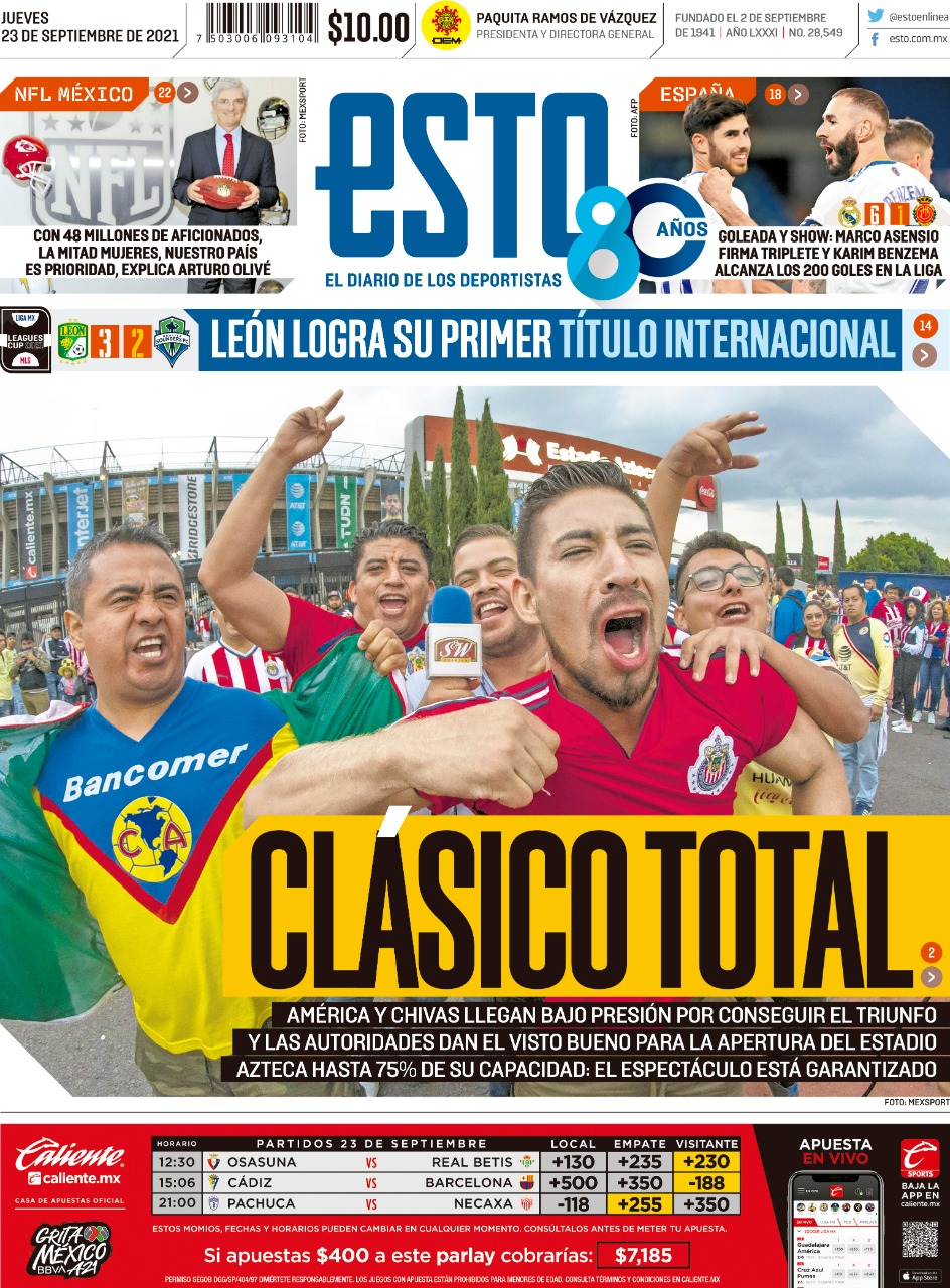 ESTO 23 de septiembre 2021 | ESTO en línea