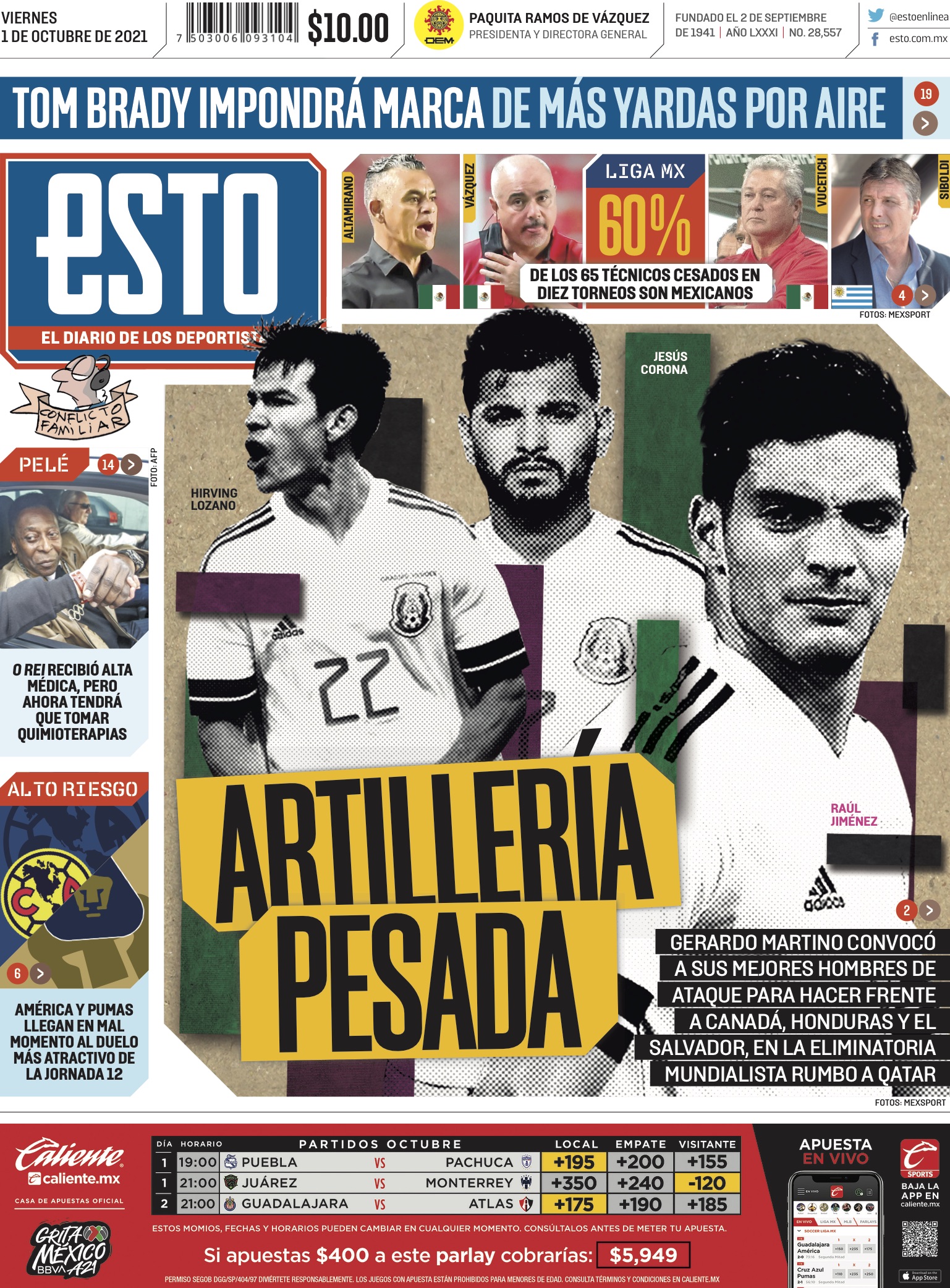 ESTO 1 OCTUBRE 2021 | ESTO en línea