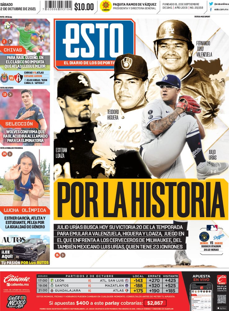 ESTO 02 de octubre 2021 | ESTO en línea