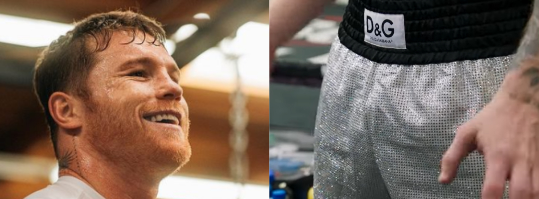 ¿Cuánto cuestan los cristales Swarovski de los shorts D&G de Canelo ...