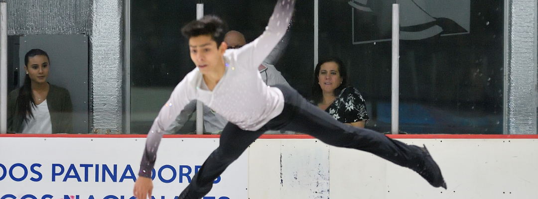 Donovan Carrillo consigue un cuádruple salchow combinado con un triple ...