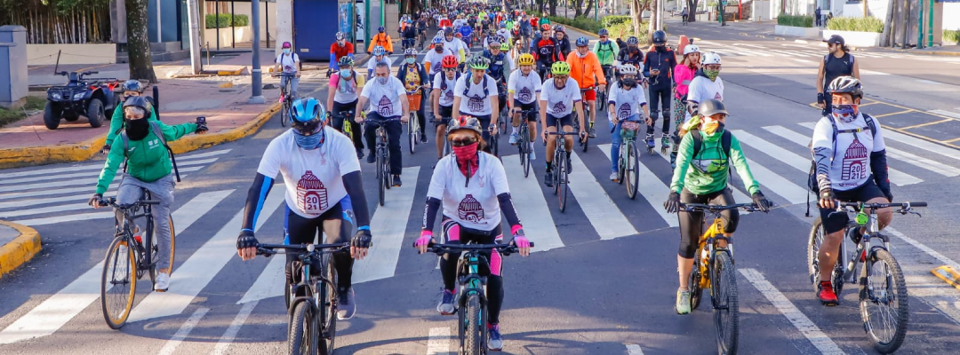 Más de 300 ciclistas participaron en la Rodada maratón de la CDMX ...