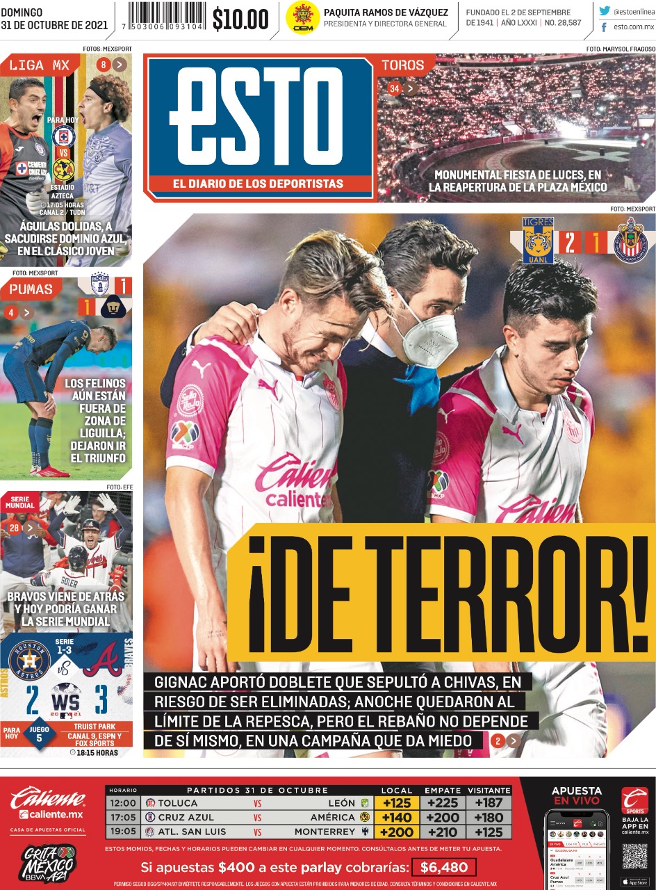 ESTO 31 OCTUBRE 2021 | ESTO en línea