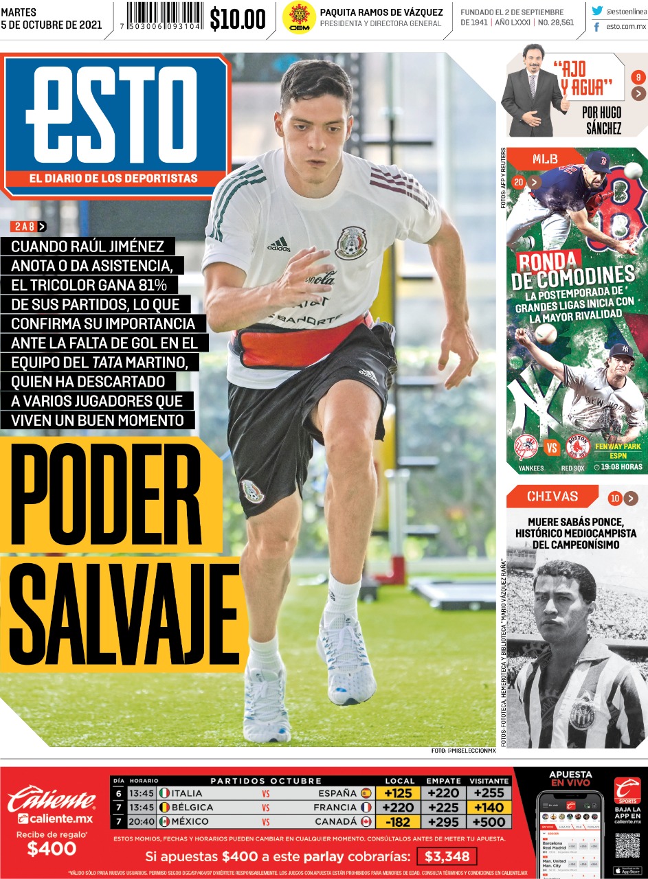 ESTO 5 OCTUBRE 2021 | ESTO en línea