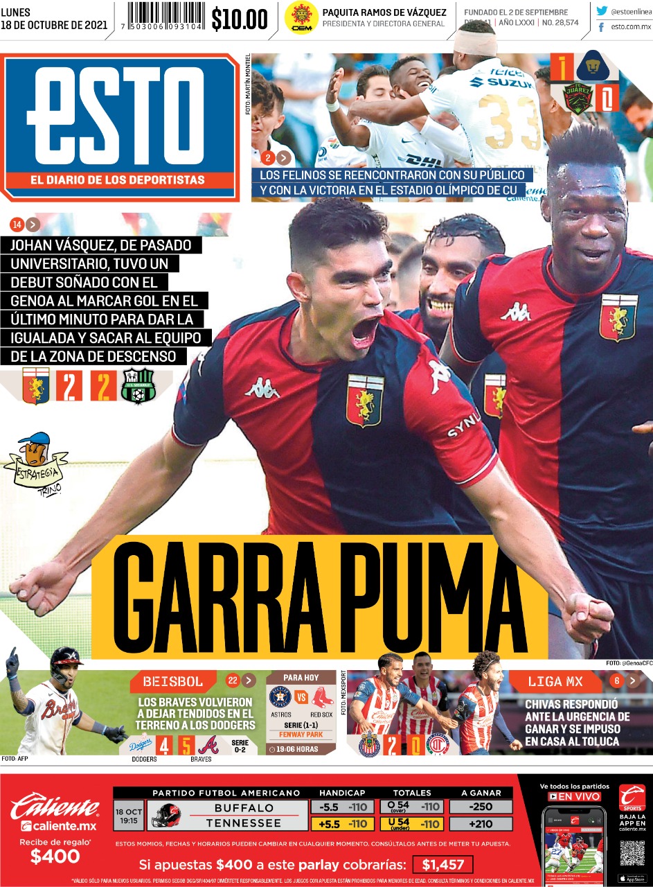 ESTO 18 octubre | ESTO en línea