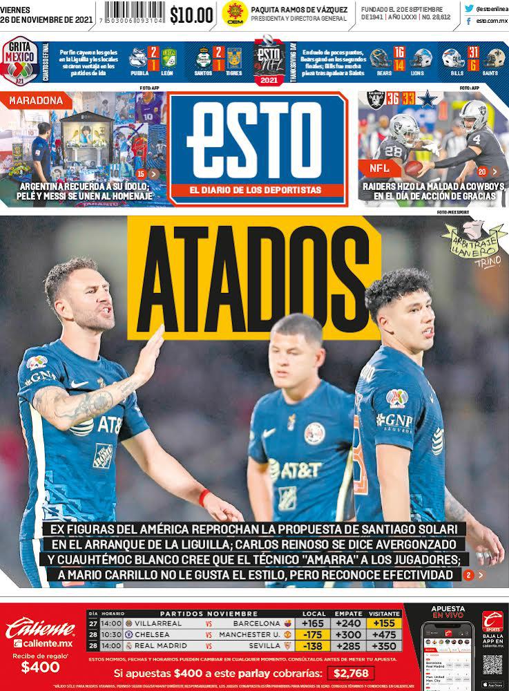 ESTO 26 noviembre 2021 | ESTO en línea