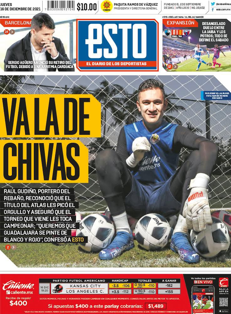 ESTO 16 de diciembre 2021 | ESTO en línea