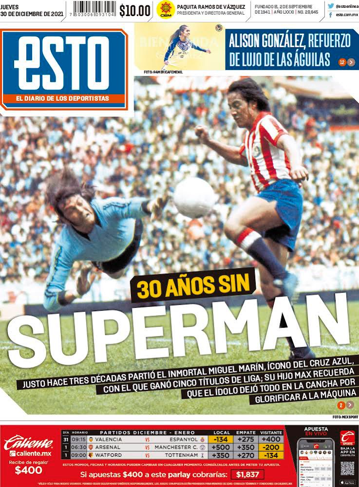 ESTO 30 DICIEMBRE 2021 | ESTO en línea