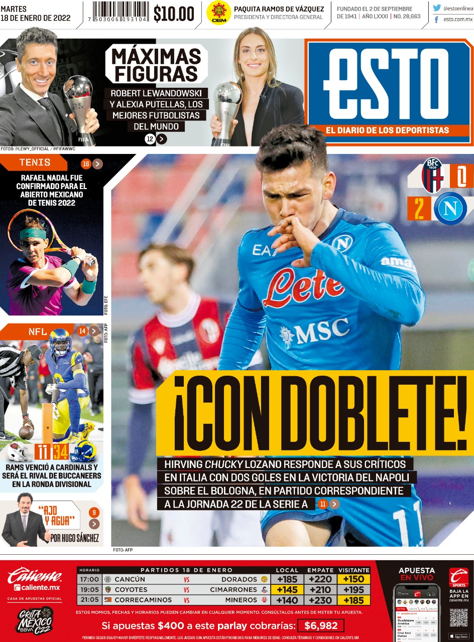 ESTO 18 ENERO 2022 | ESTO en línea