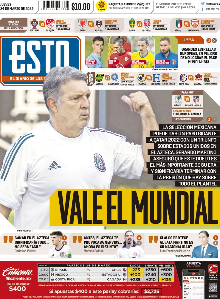 ESTO 24 de marzo 2022 | ESTO en línea