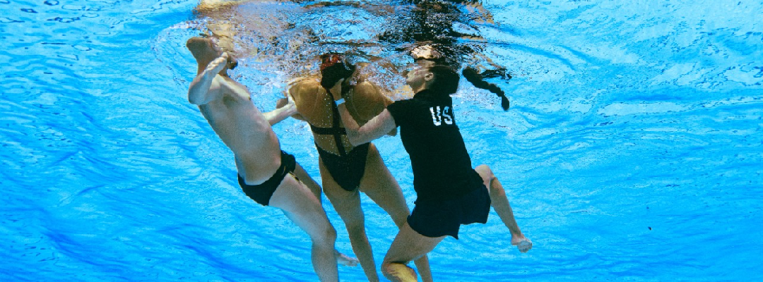 Anita Álvarez no respiraba: Andrea Fuentes, luego de rescatar a la ...