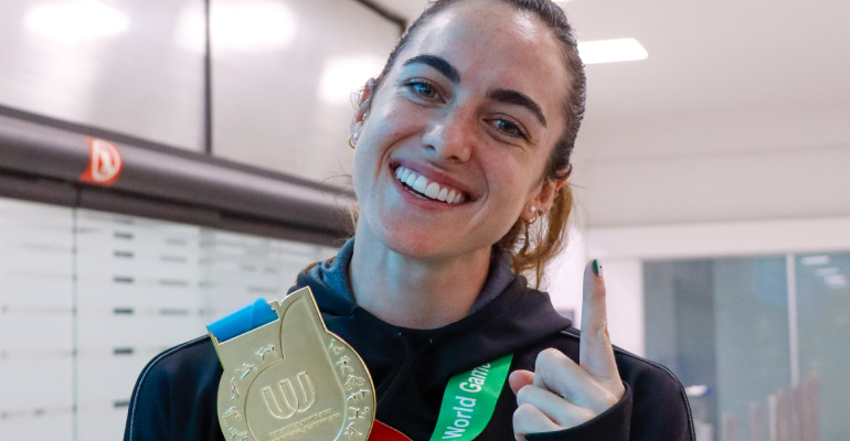 Rebeca Landa: “Mucho trabajo, mucho sacrificio”, así ganaron el oro en ...